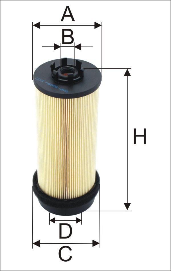 Wkład filtra paliwa - WP 1009x- Zamiennik: WP 1571x, PU 966/1x, PE 975/ ...