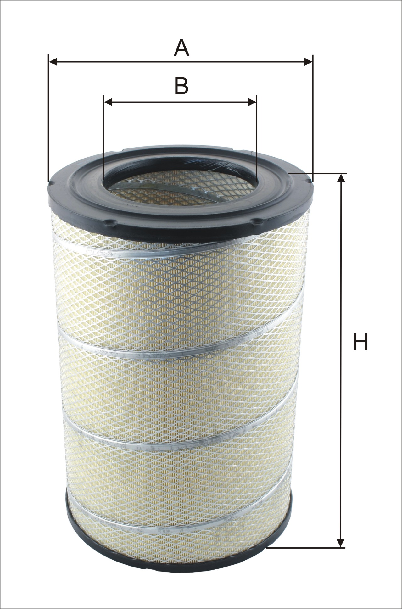 Wkład filtra powietrza WPO 415 - Zamiennik: WA 20-2150, C 32 1447, AM ...